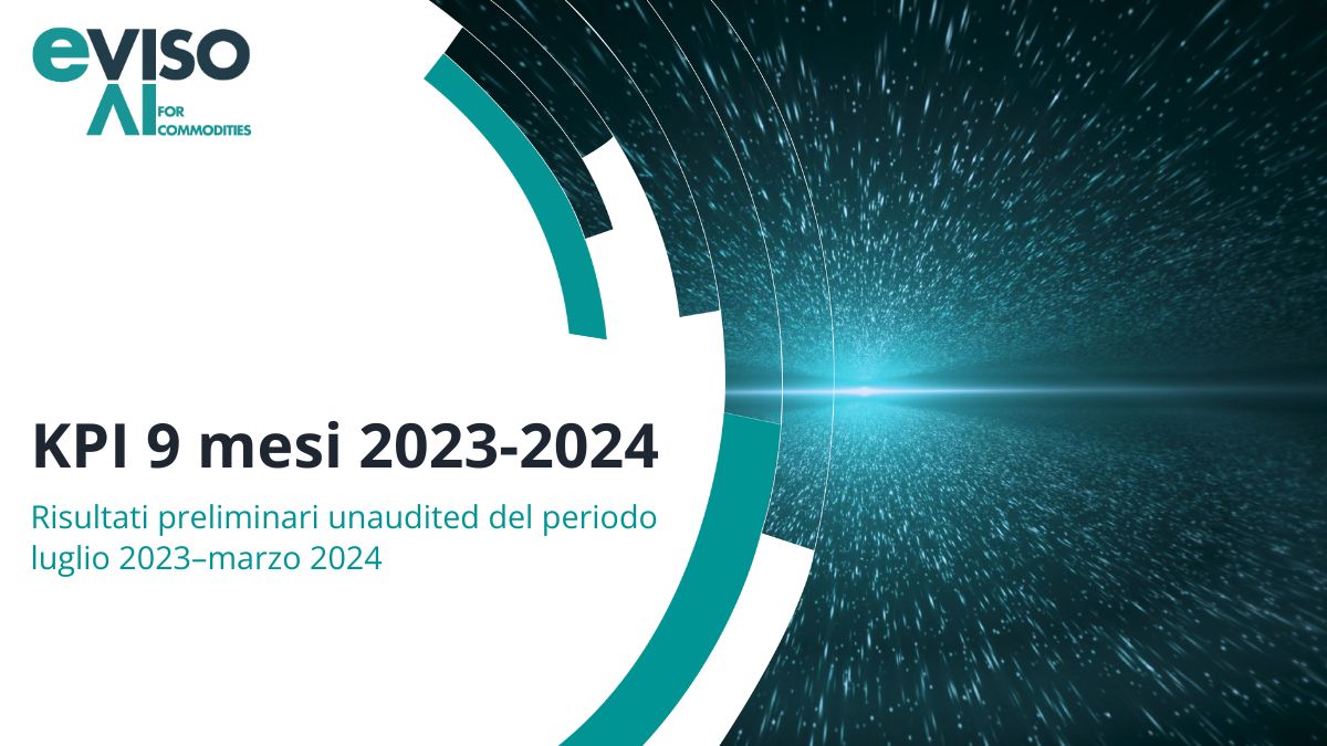eVISO: unaudited preliminary results for the period July 2023–March ...
