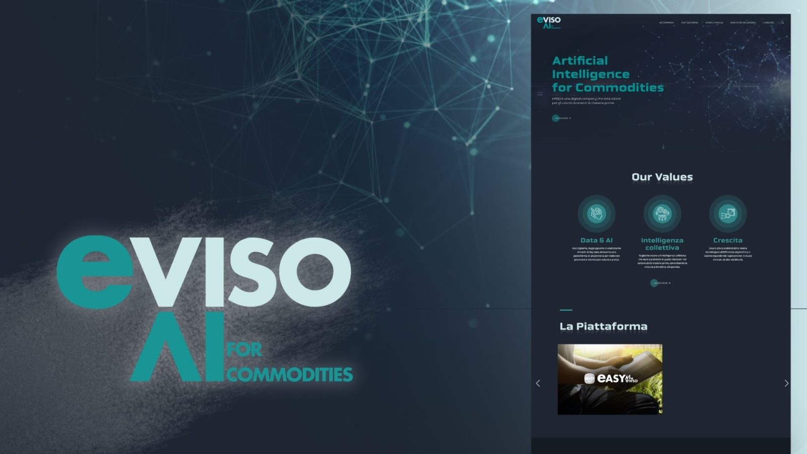 eVISO lancia il suo nuovo portale www.eviso.ai – eVISO